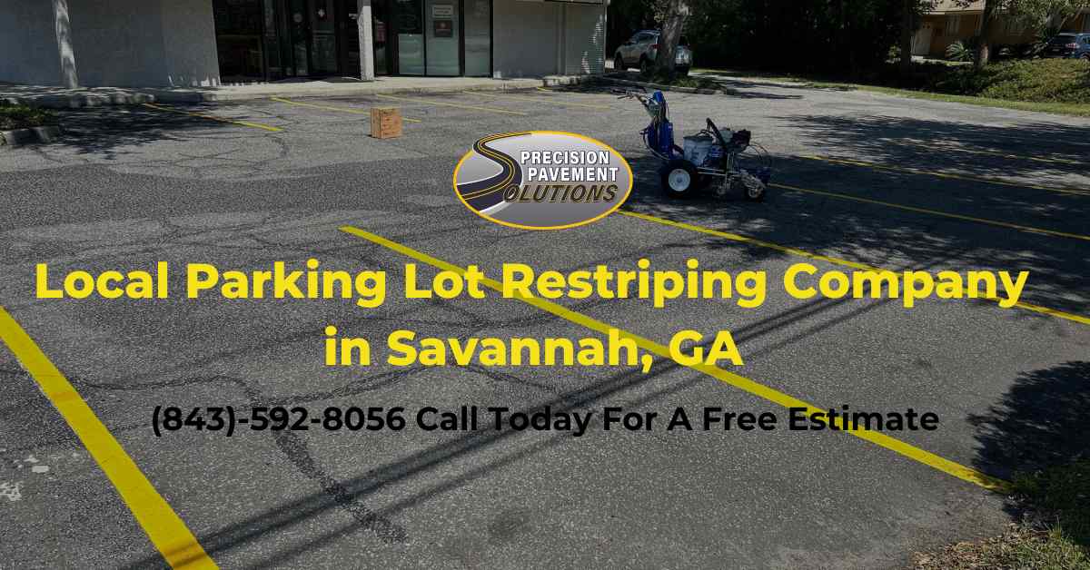 Master Parking Lot Restriping Services in Savannah, GA