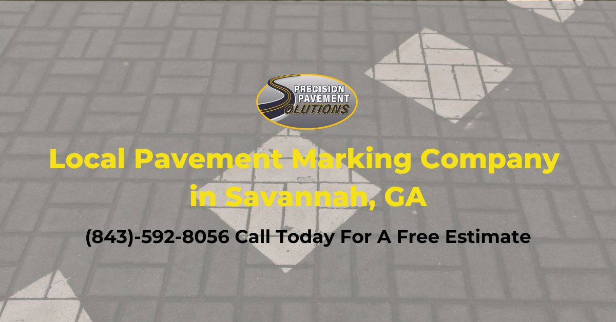 Expert Pavement Marking Services in Savannah, GA